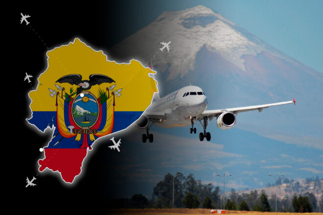 Ecuador destaca el esfuerzo político para reactivar los vuelos y ...