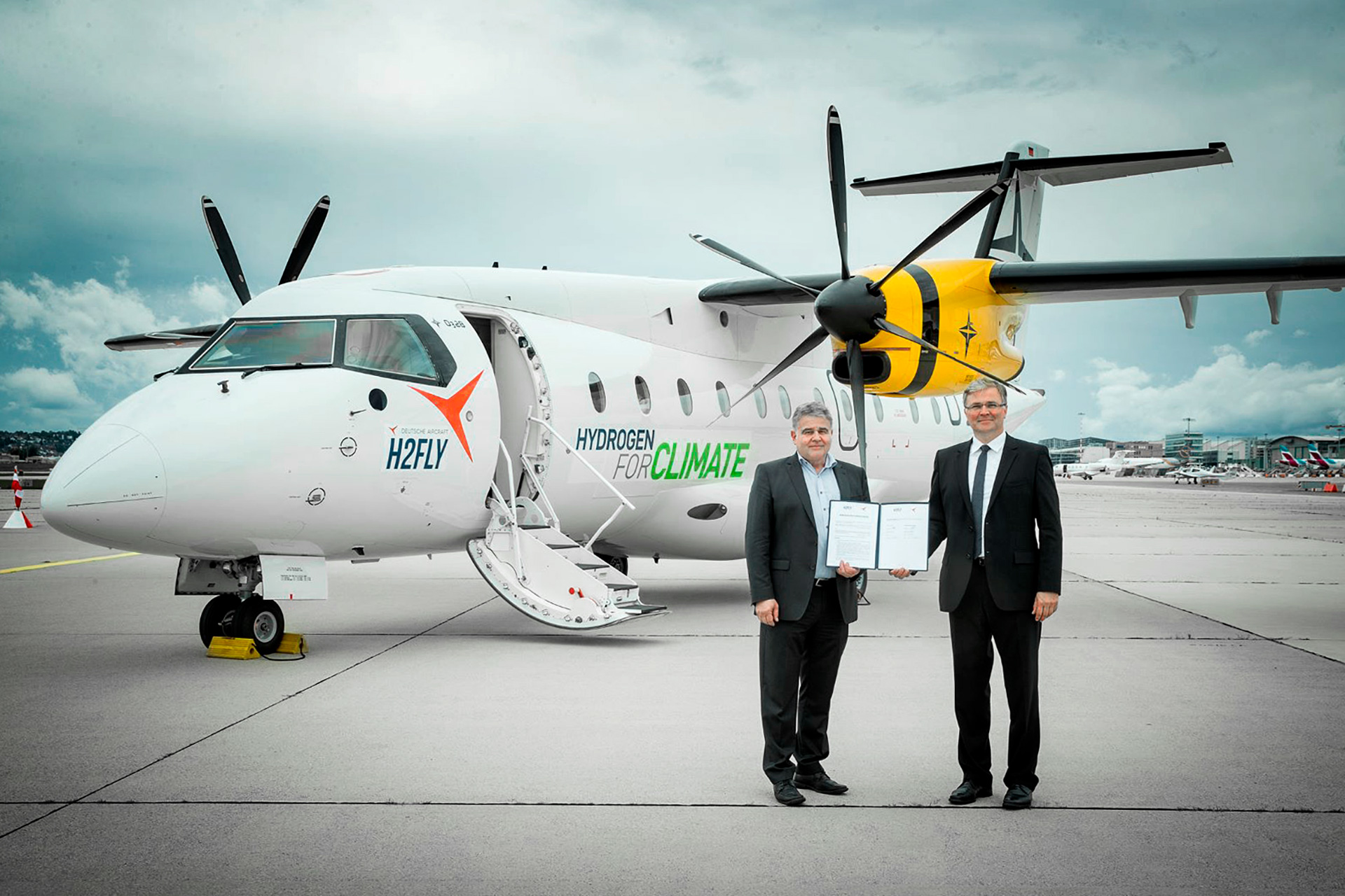 H2FLY y Deutsche Aircraft unen fuerzas para el explorar vuelos ...