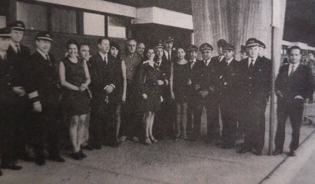 El primer vuelo transpolar de LAN Chile - Aero-Naves