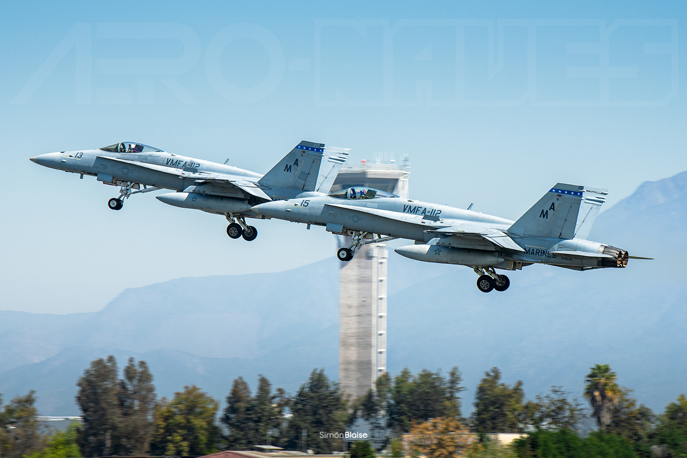 Los aviones de combate F-18 Hornet que acaparan miradas en el ejercicio UNITAS 2024 en Chile ...